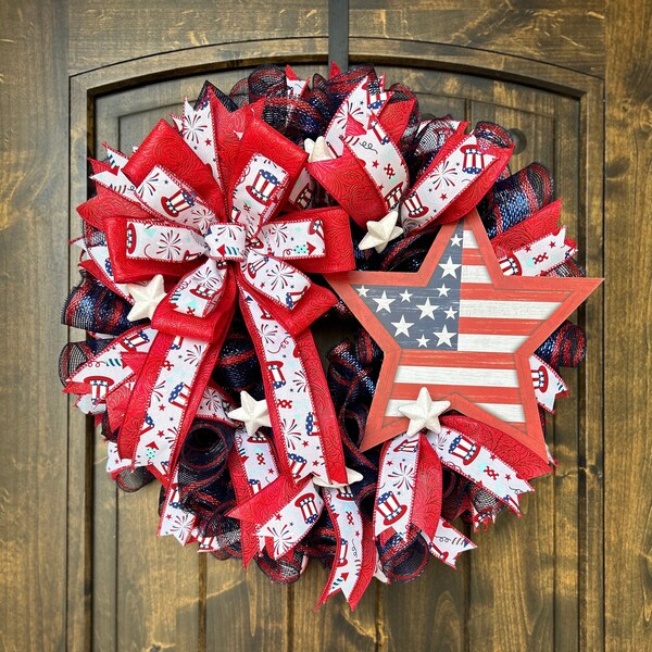 Veterans Day Wreath - Etsy