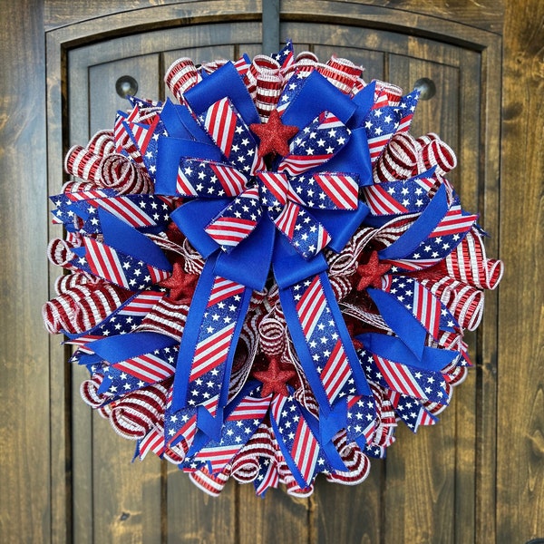 Veterans Day Wreath - Etsy