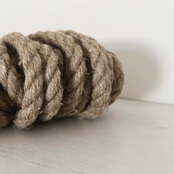Linen Rope - Etsy