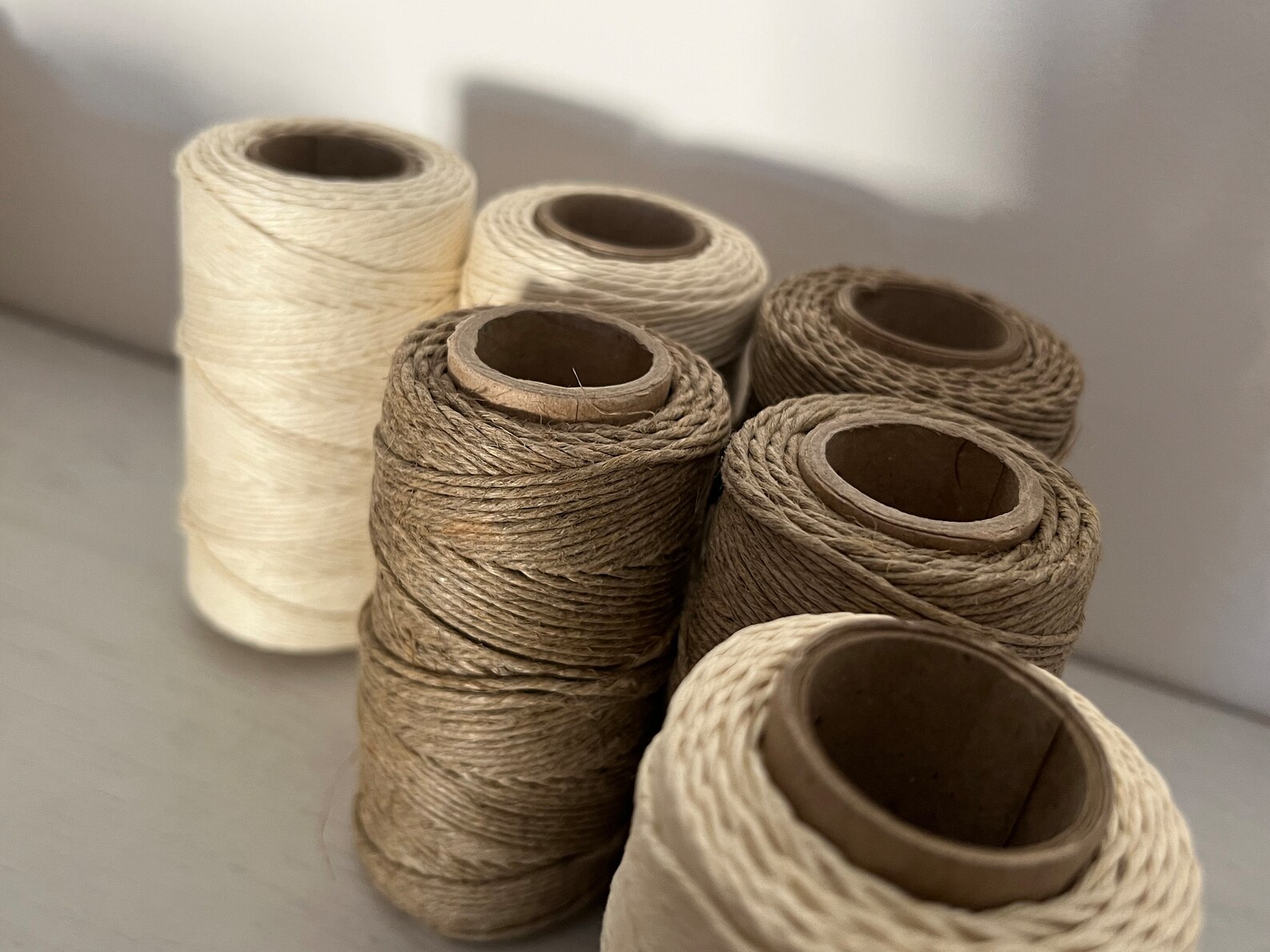 Linen Flax Twine Linen Cord Linen Rope Gift for - Etsy