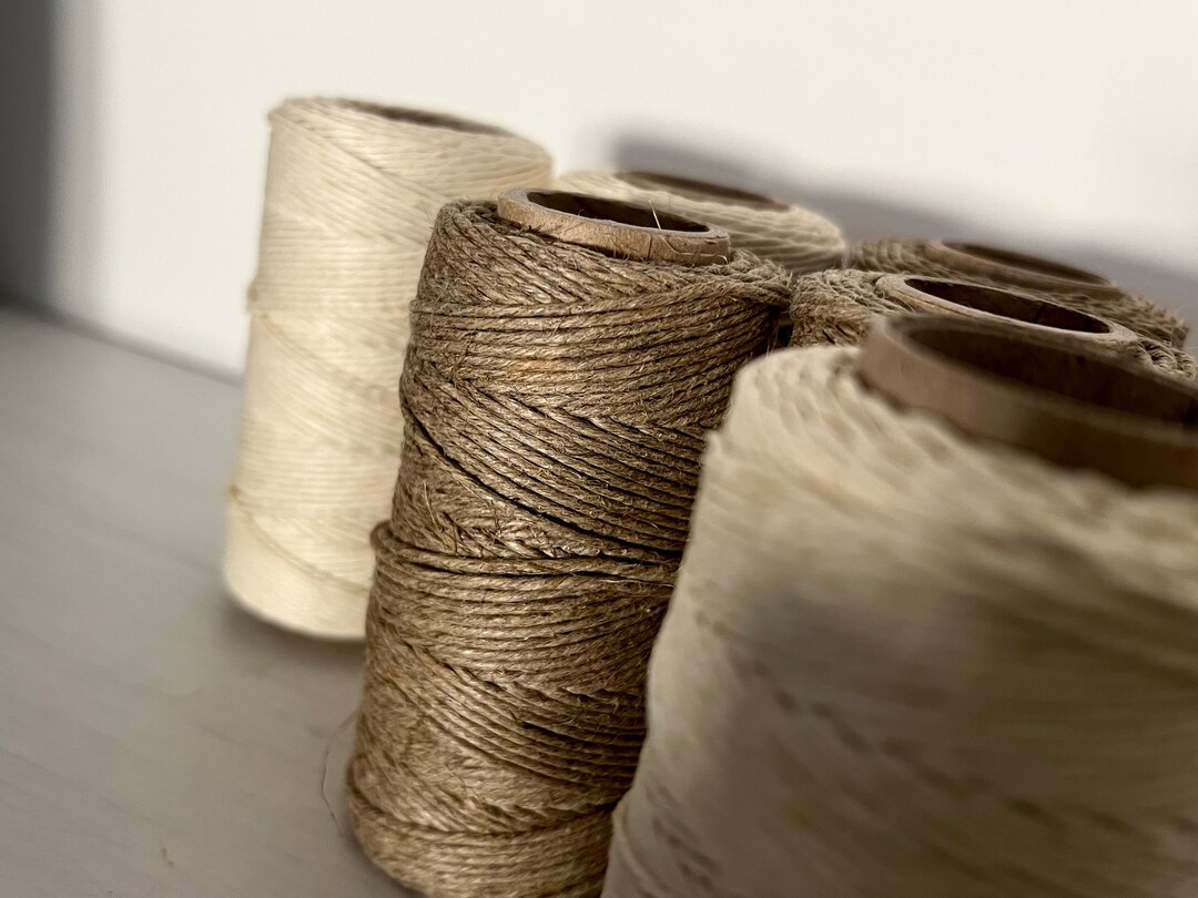 Linen Flax Twine | Linen Cord | Linen Rope | Gift for Christmas | Linen ...