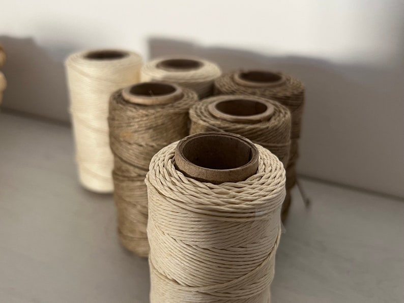 Linen Flax Twine Linen Cord Linen Rope Gift for - Etsy