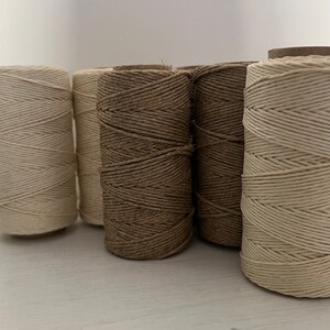 Linen Flax Twine | Linen Cord | Linen Rope | Gift for Christmas | Linen ...