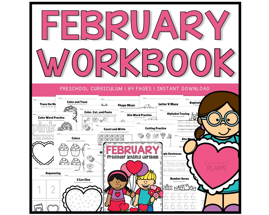 Preschool Curriculum, Preschool Busy Book, Preschool Worksheets ...