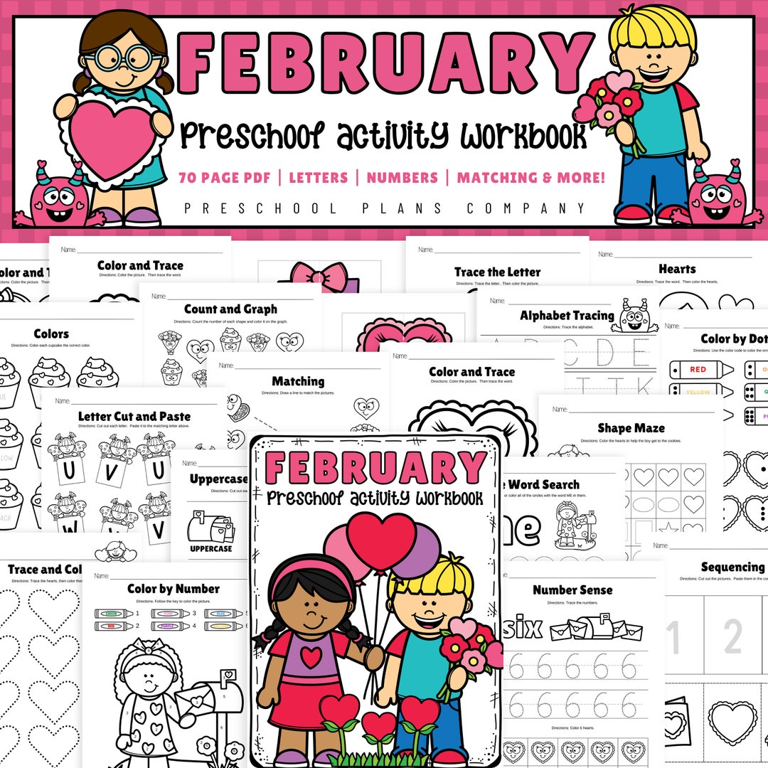 Preschool Curriculum, Preschool Busy Book, Preschool Worksheets ...