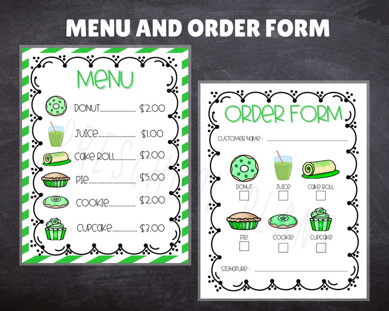 Dramatic Play, Bakery, Cafe, St. Patty's Day, St. Patrick's Day ...