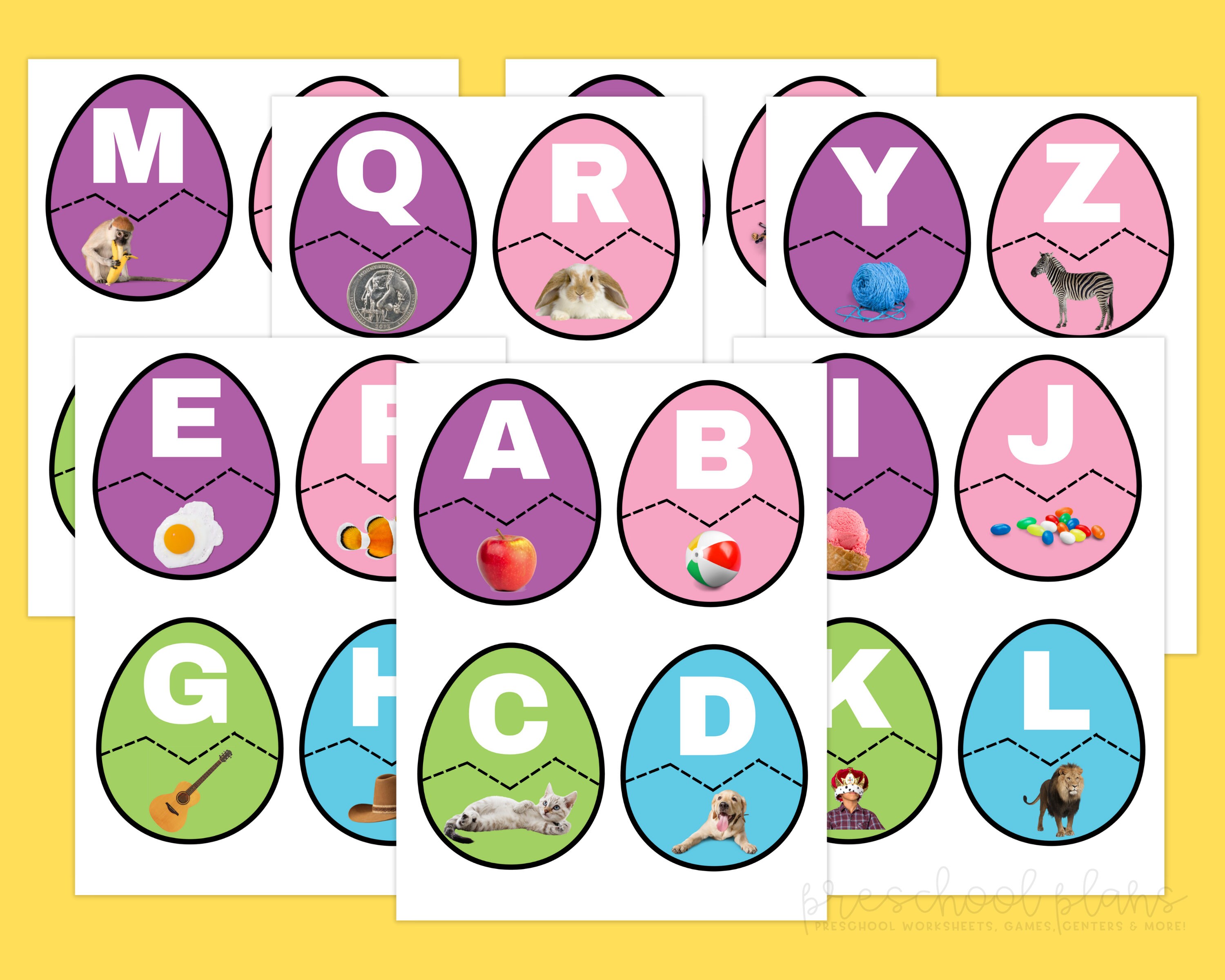 Printable Easter Activities for Kids, Preschool Worksheets, Easter ...