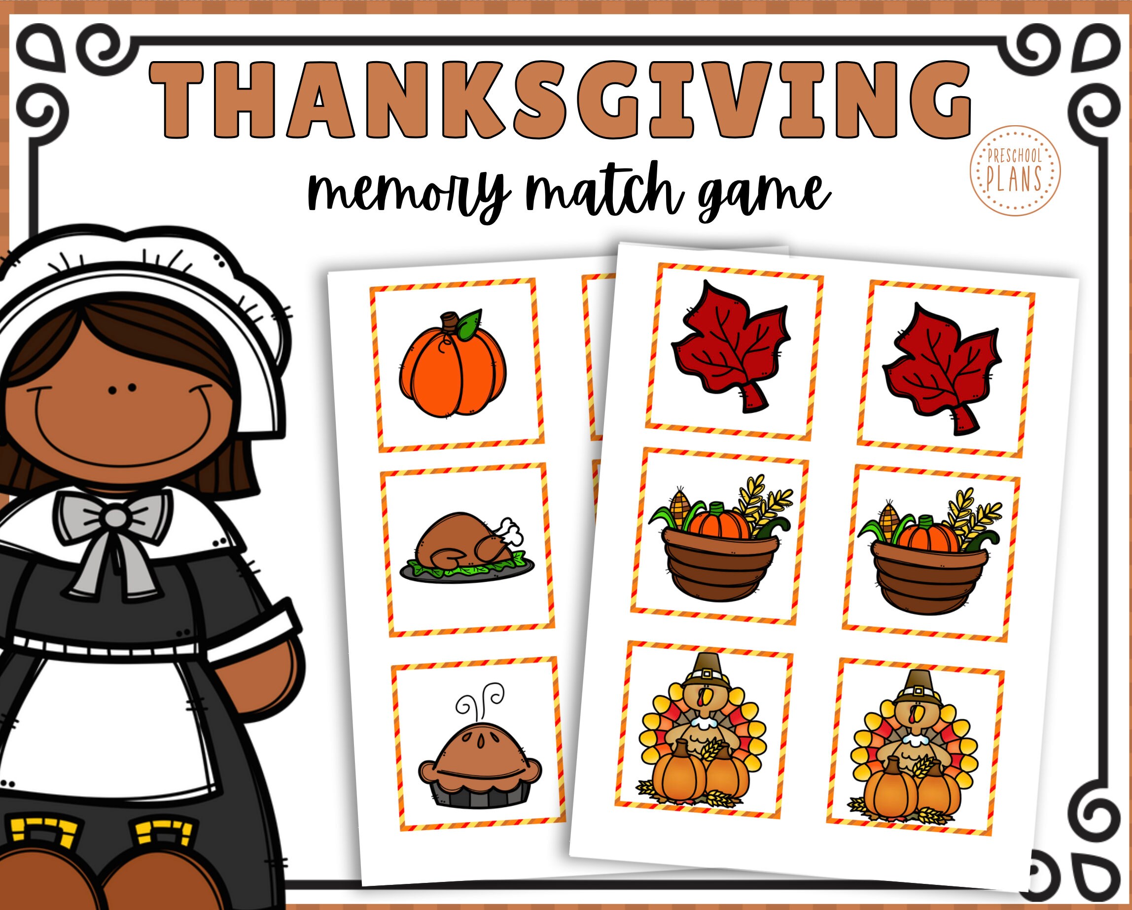 Thanksgiving Activity Digital Download, Thanksgiving Activity for ...