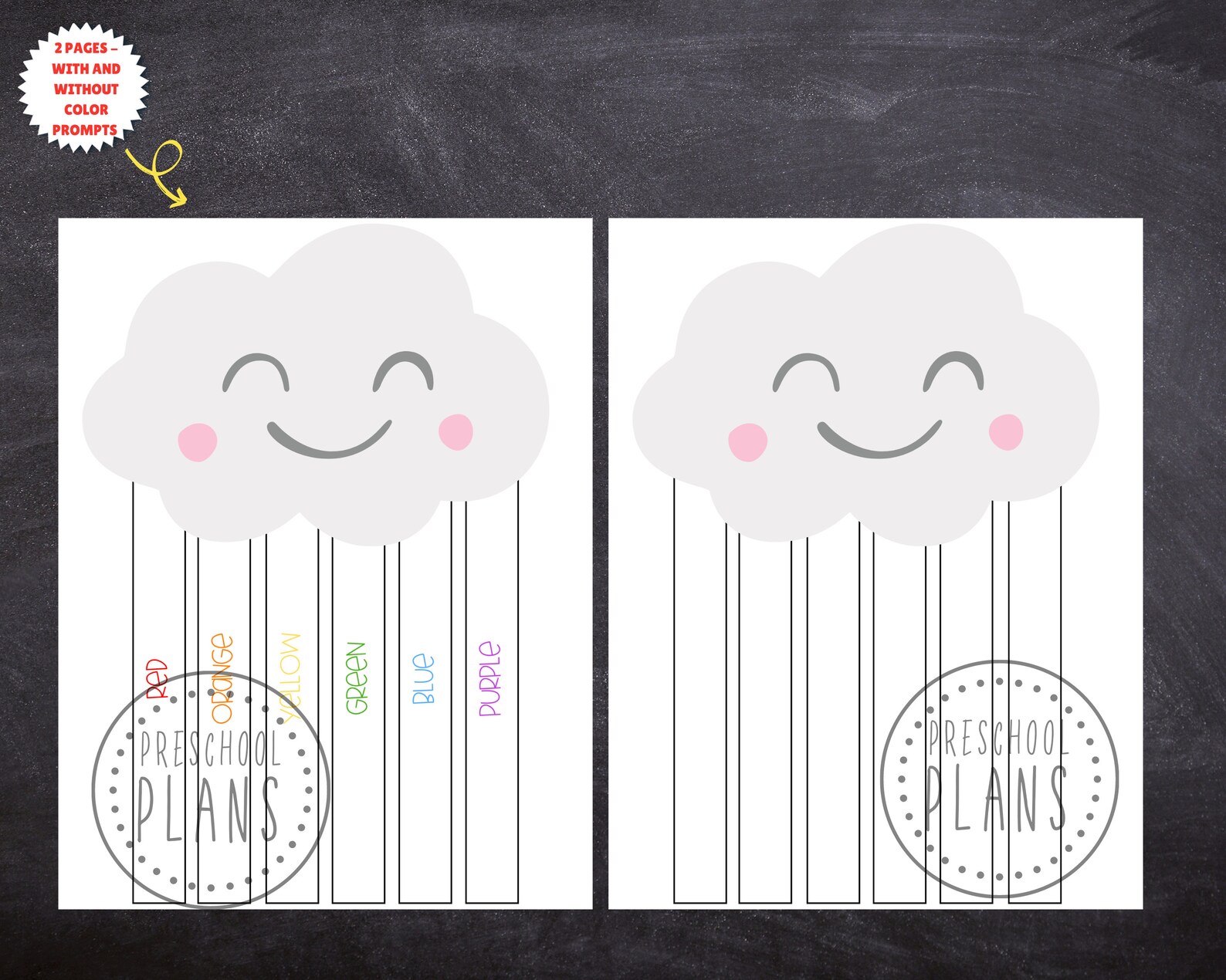 Printable Preschool Play Dough Mats, Kids Activities, Preschool ...