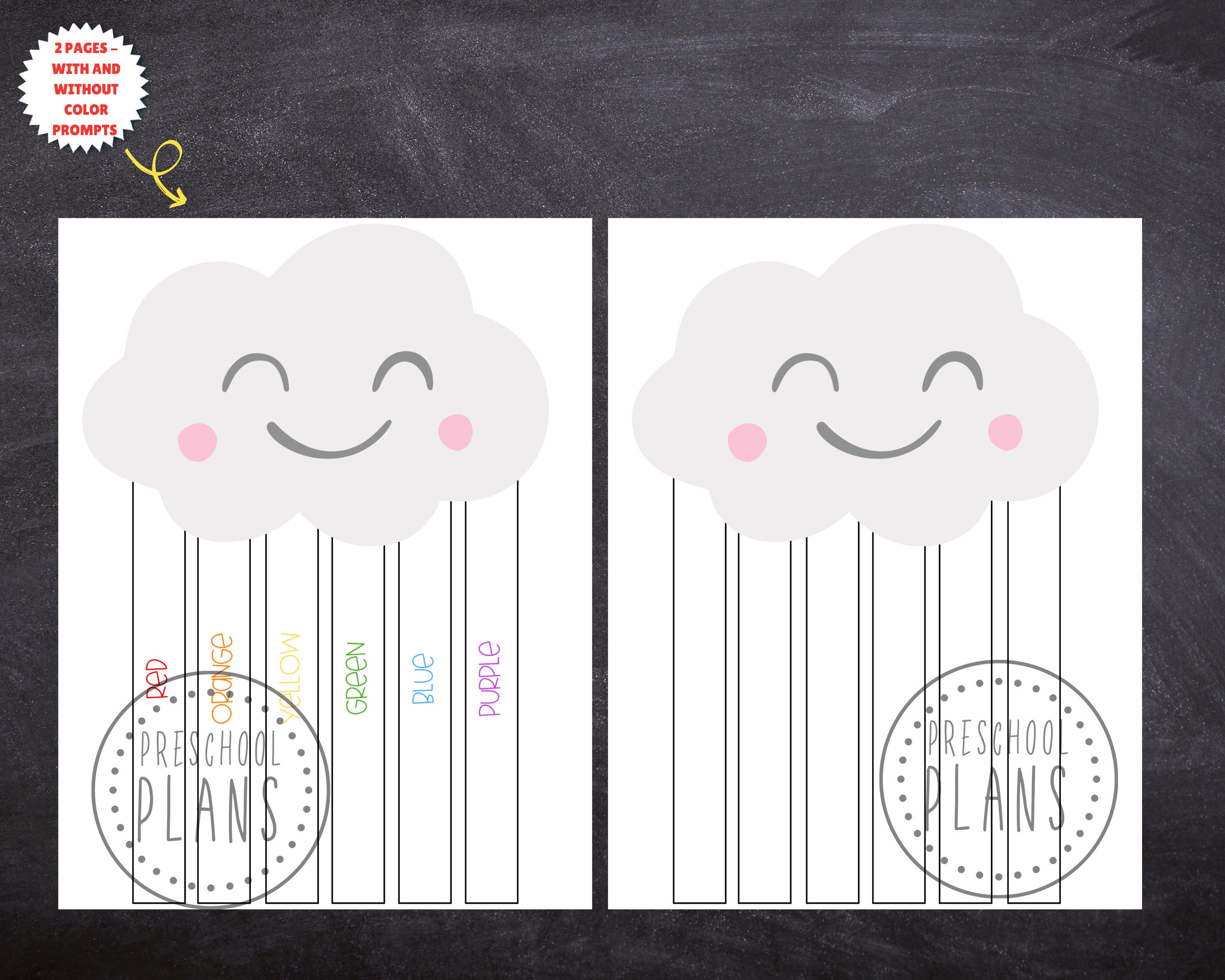 Printable Preschool Play Dough Mats, Kids Activities, Preschool ...