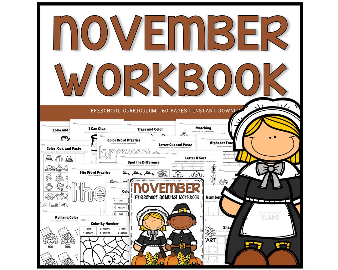 Preschool Curriculum, Preschool Busy Book, Preschool Worksheets, Fall ...
