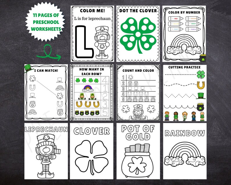 St. Patrick's Day Preschool Activities, St Patrick's Day Preschool ...