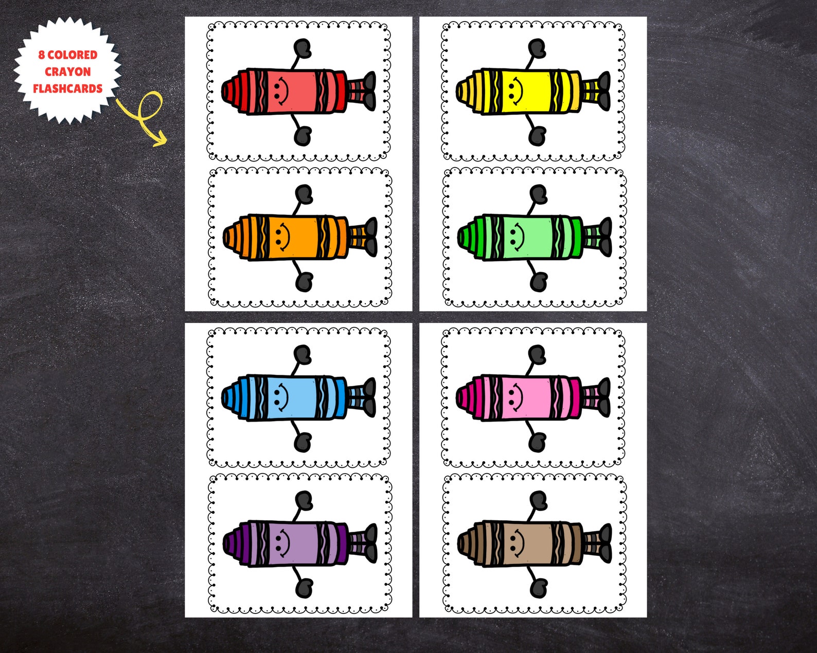 Printable Preschool Color Worksheets Kids Activities - Etsy