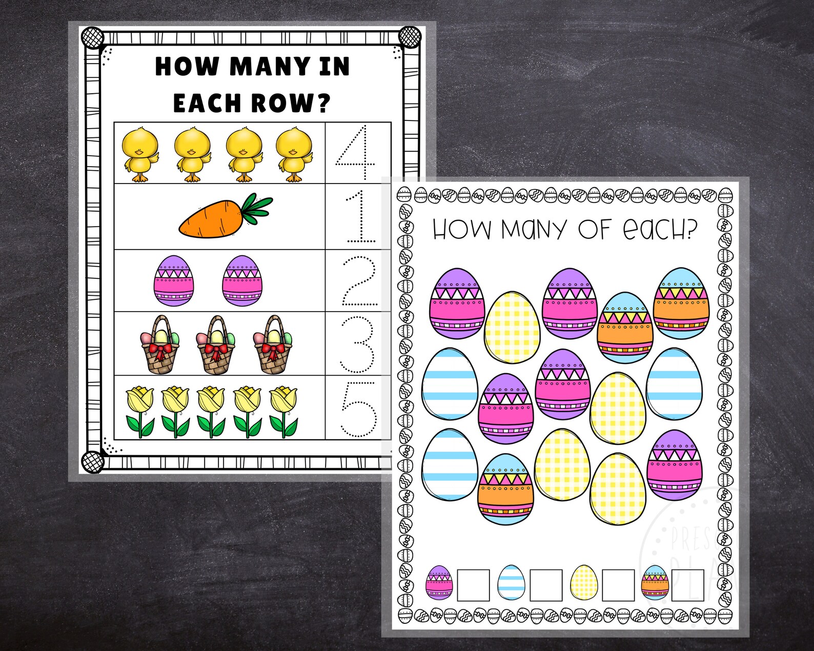 Printable Easter Activities for Kids Preschool Worksheets - Etsy