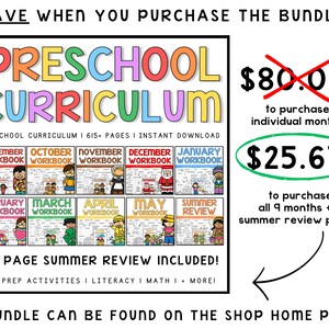 Preschool Curriculum, Preschool Busy Book, Preschool Worksheets ...
