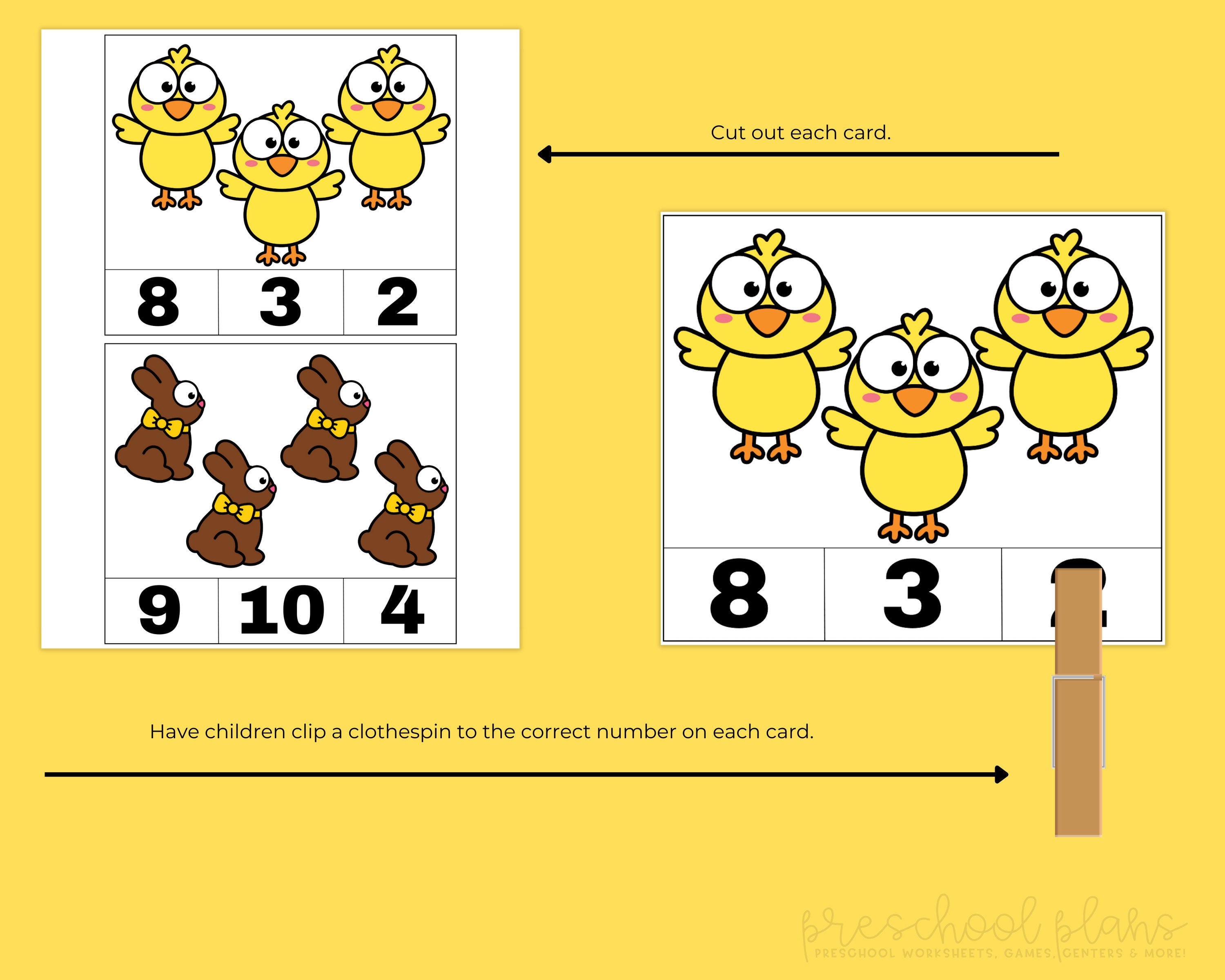 Printable Easter Activities for Kids, Preschool Worksheets, Easter ...