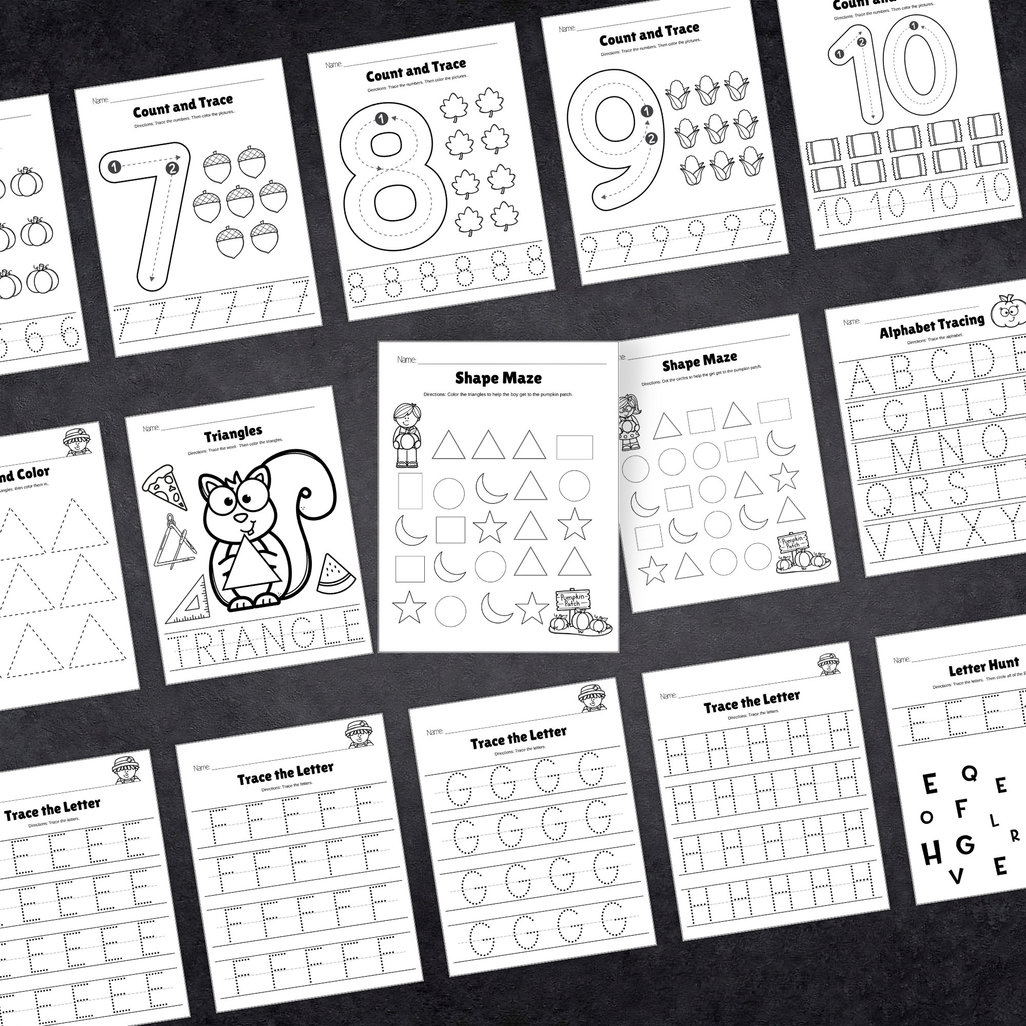 Preschool Curriculum Preschool Busy Book Preschool - Etsy