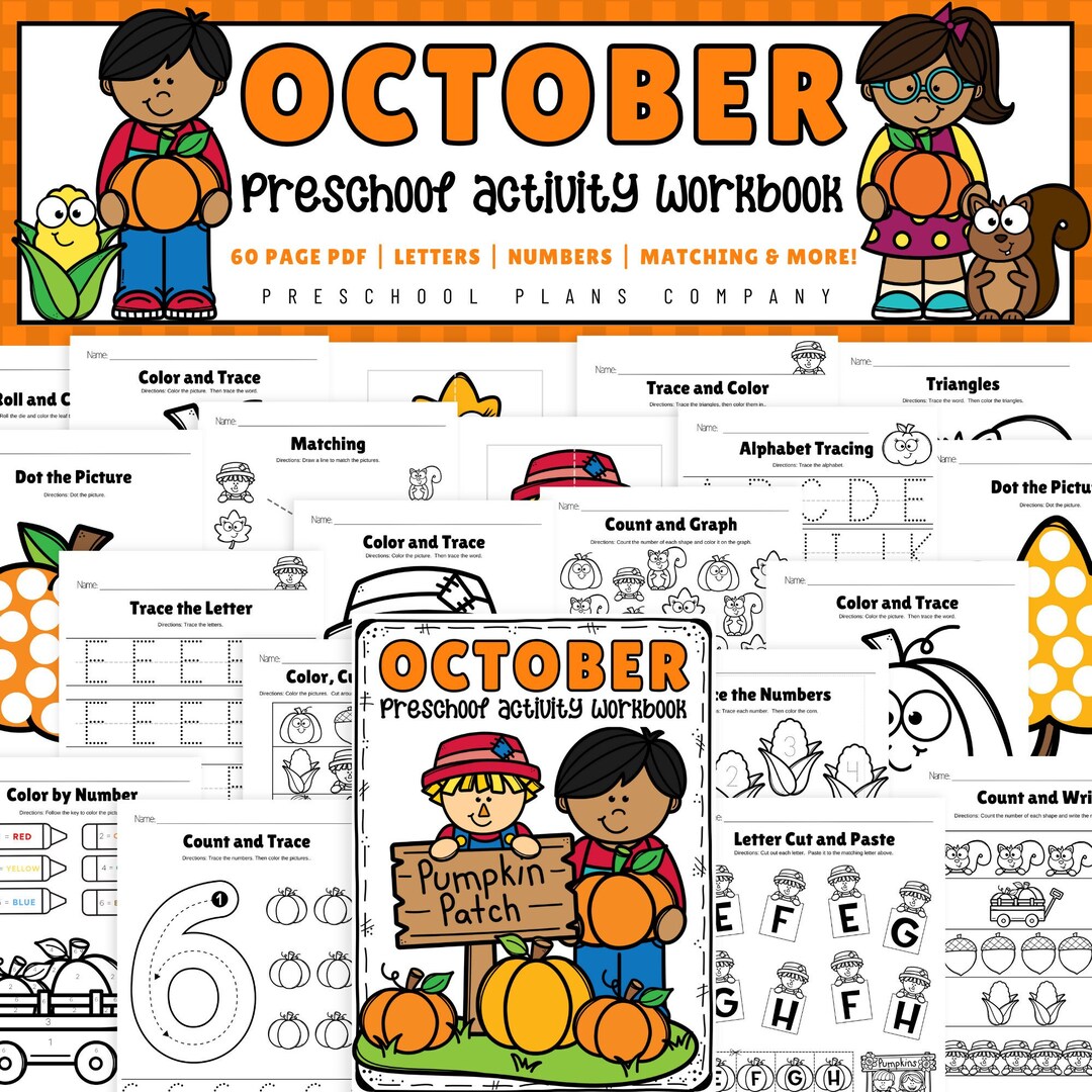 Preschool Curriculum Preschool Busy Book Preschool - Etsy