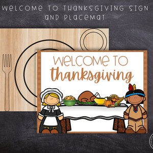 Thanksgiving Dramatic Play Set, Thanksgiving Pretend Play Printables ...