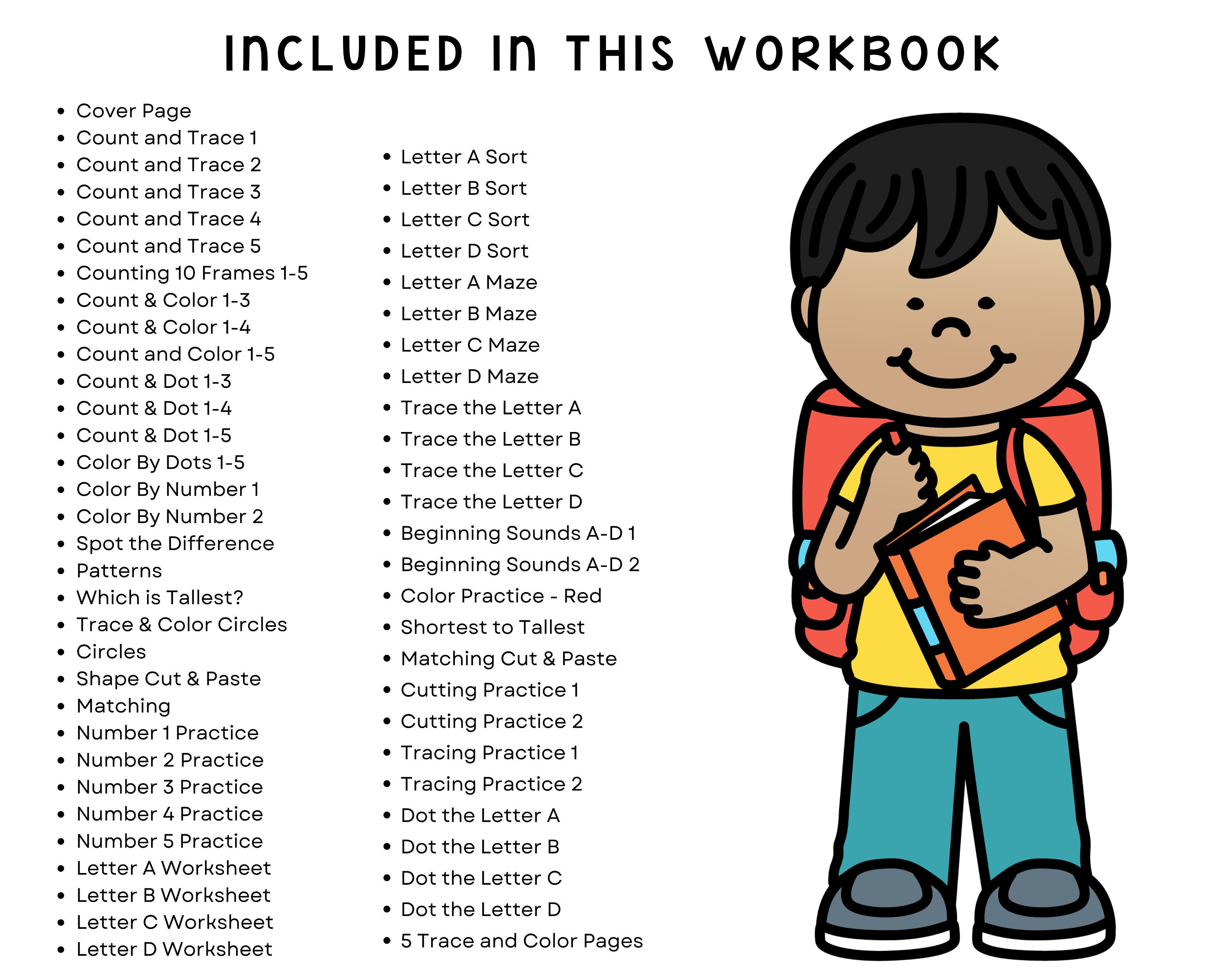 Preschool Curriculum, Preschool Busy Book, Preschool Worksheets, Fall ...