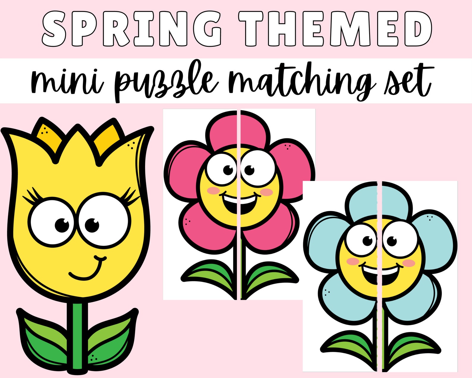 Printable Spring Memory Game, Spring Preschool Pack, Learning ...