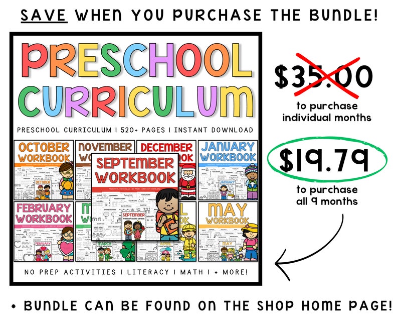 Preschool Curriculum, Preschool Busy Book, Preschool Worksheets, Fall ...