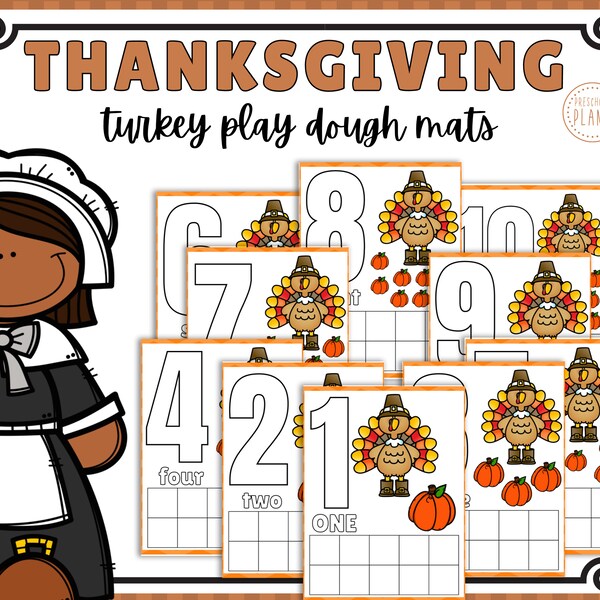 Play Dough Mats - Etsy