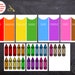 Printable Color Matching Game, Crayon Box Color Game, Preschool ...