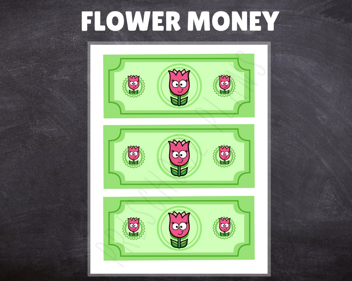 Printable Flower Shop Dramatic Play, Flower Shop Pretend Play, Spring ...