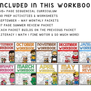 Preschool Curriculum Lesson Plan, Preschool Activity Curriculum Bundle ...