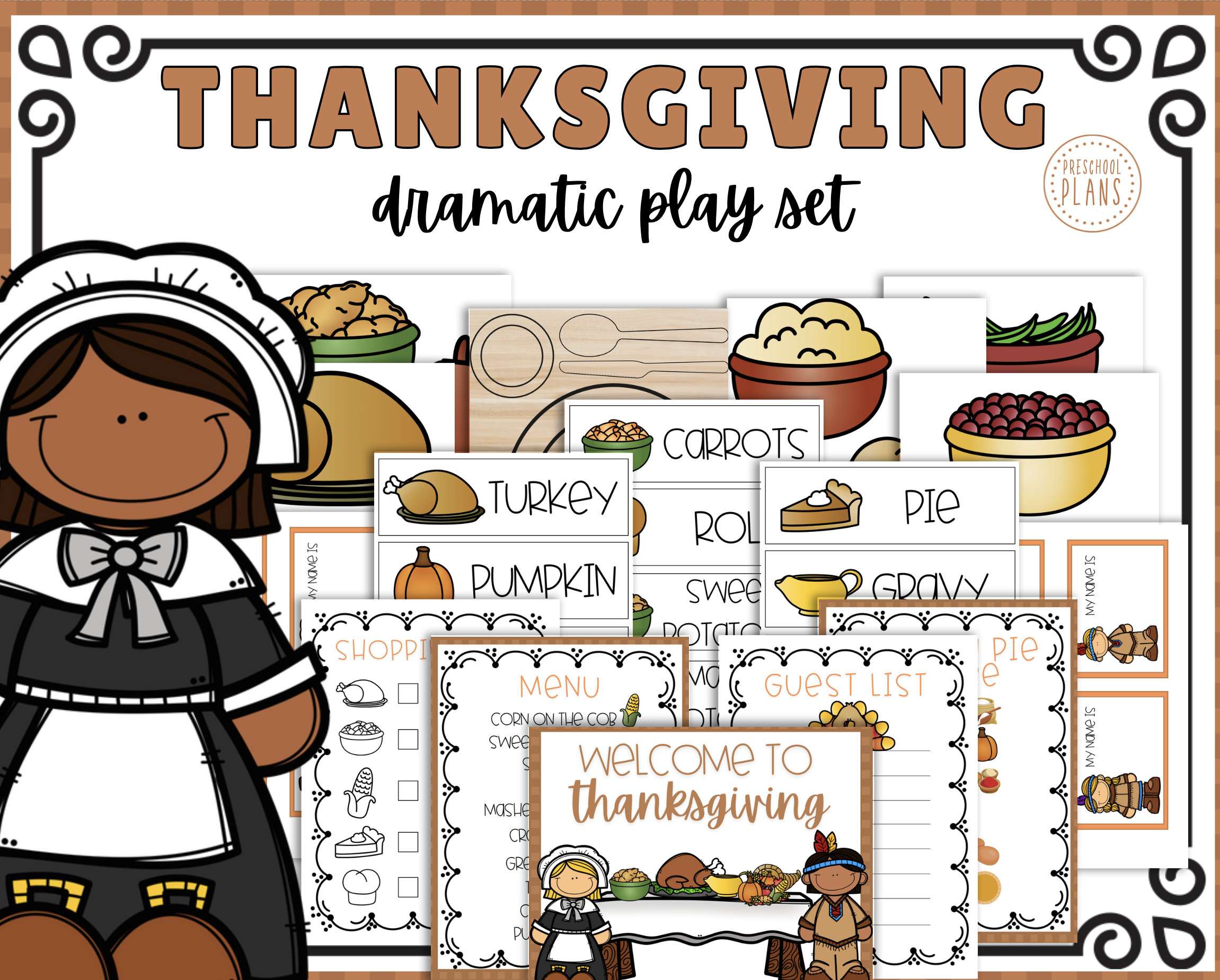 Thanksgiving Activity Digital Download, Thanksgiving Activity for ...