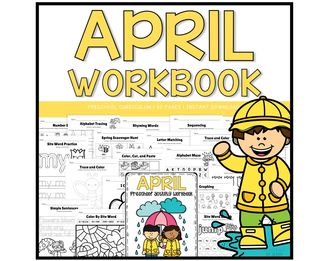 Preschool Curriculum Lesson Plan, Spring Worksheets for Preschoolers ...