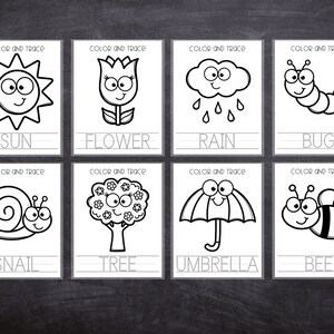 Printable Spring Learning Pack, Spring Preschool Pack, Learning ...