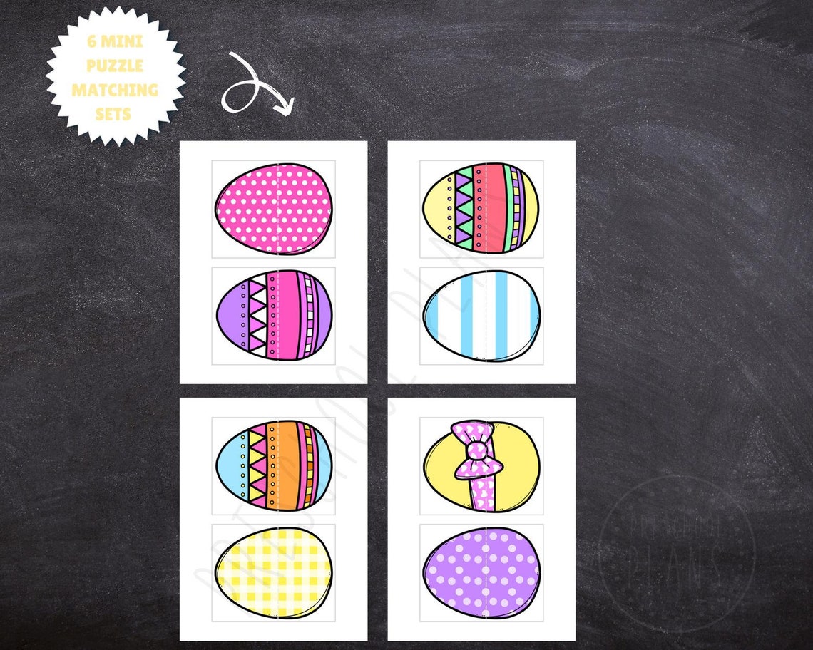 Printable Easter Activities for Kids, Preschool Worksheets, Easter ...