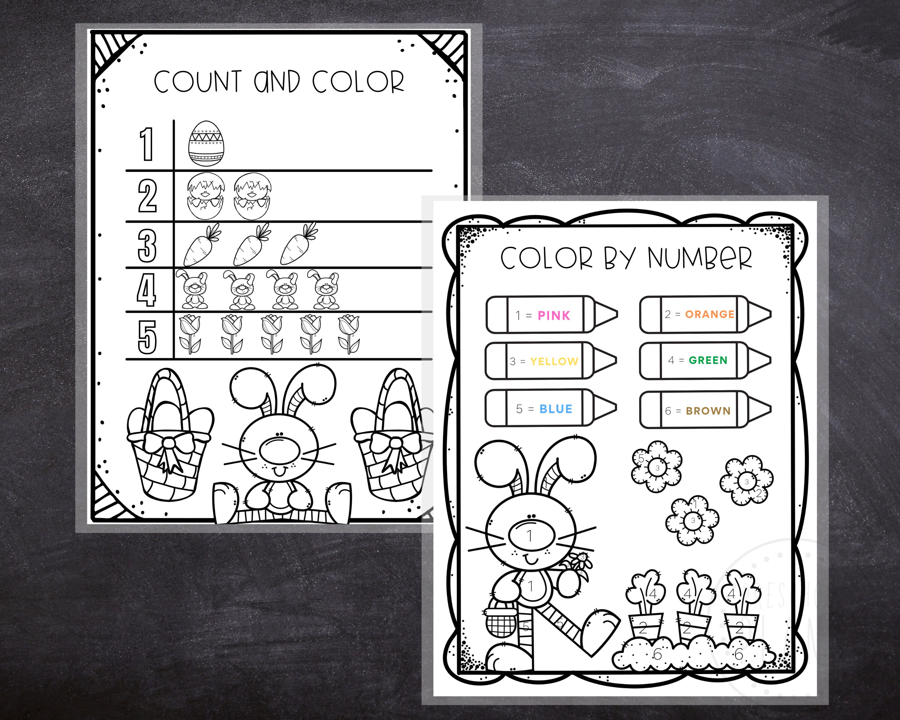 Printable Easter Activities for Kids, Preschool Worksheets, Easter ...