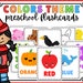 Printable Preschool Color Flashcards, Kids Activities, Preschool ...