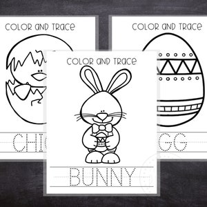 Printable Easter Activities for Kids, Preschool Worksheets, Easter ...