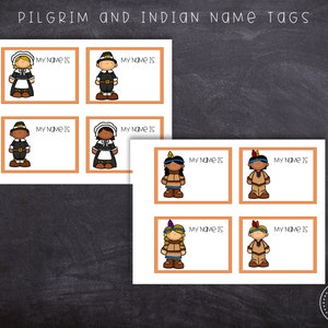 Thanksgiving Dramatic Play Set, Thanksgiving Pretend Play Printables ...