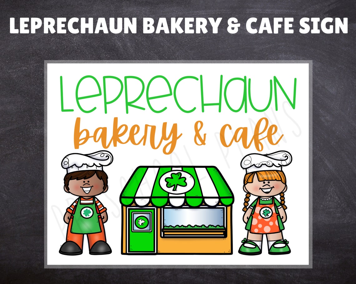 Dramatic Play, Bakery, Cafe, St. Patty's Day, St. Patrick's Day ...