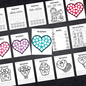 Preschool Curriculum, Preschool Busy Book, Preschool Worksheets ...