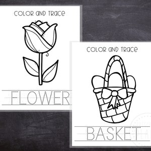 Printable Easter Activities for Kids, Preschool Worksheets, Easter ...