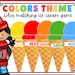 Printable Color Matching Game, Ice Cream Cone Color Game, Preschool ...