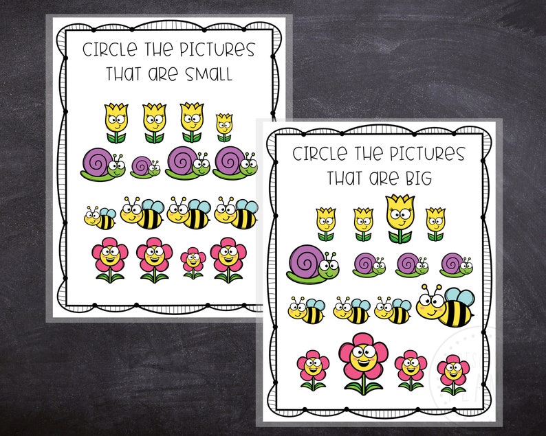 Printable Spring Learning Pack Spring Preschool Pack - Etsy