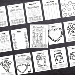 Preschool Curriculum, Preschool Busy Book, Preschool Worksheets ...