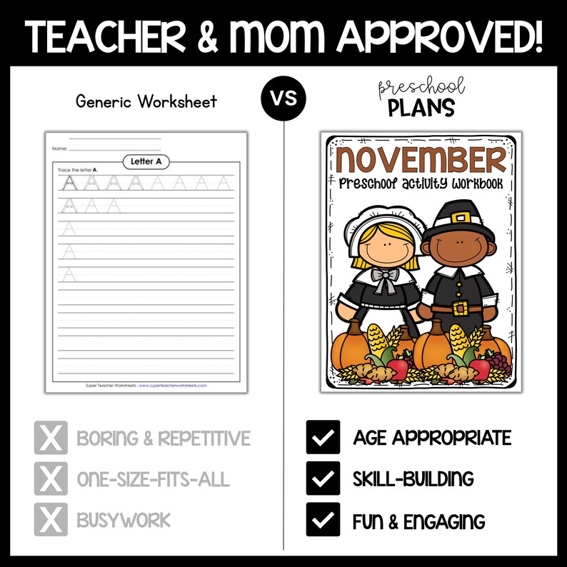 Preschool Curriculum, Preschool Busy Book, Preschool Worksheets, Fall ...