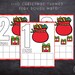 Printable Christmas Number Play Dough Mats, Play Doh, Number Printables ...