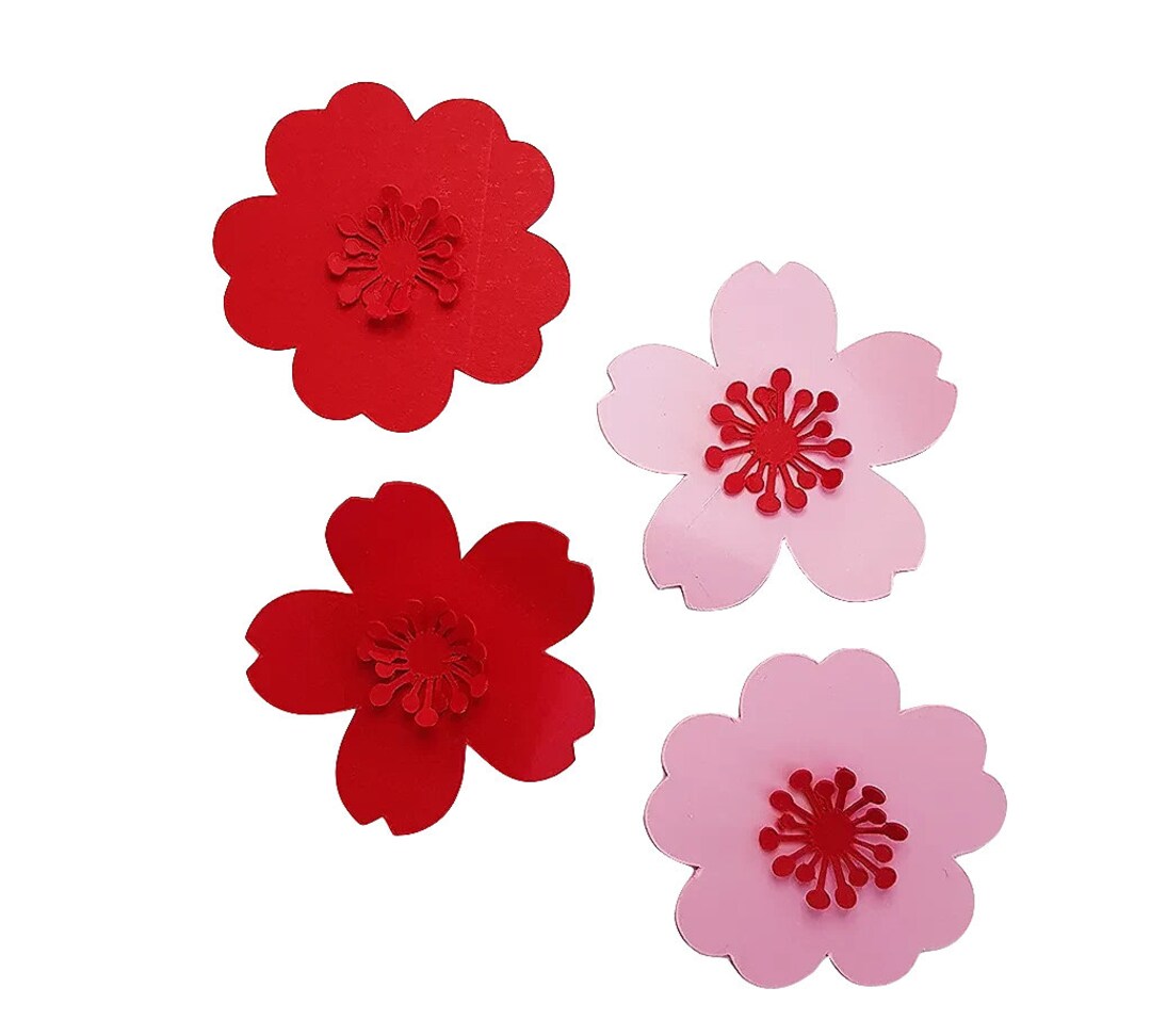 3D Flower SVG 3D Flower SVG File Flower Svg 3D Flower Cricut Layered ...