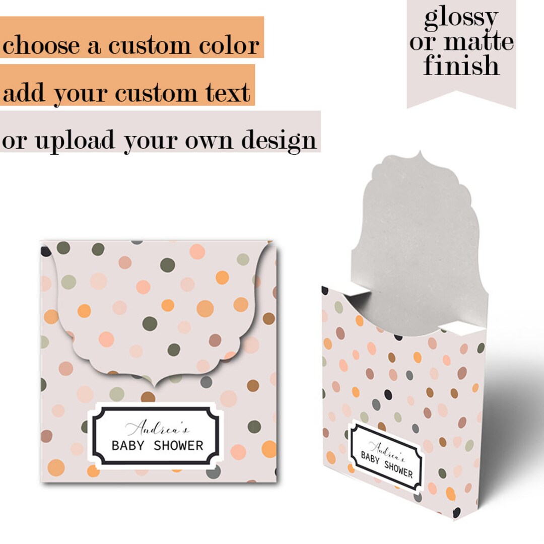 Custom Favor Boxes Personalized Packaging for Cookies Favors ...