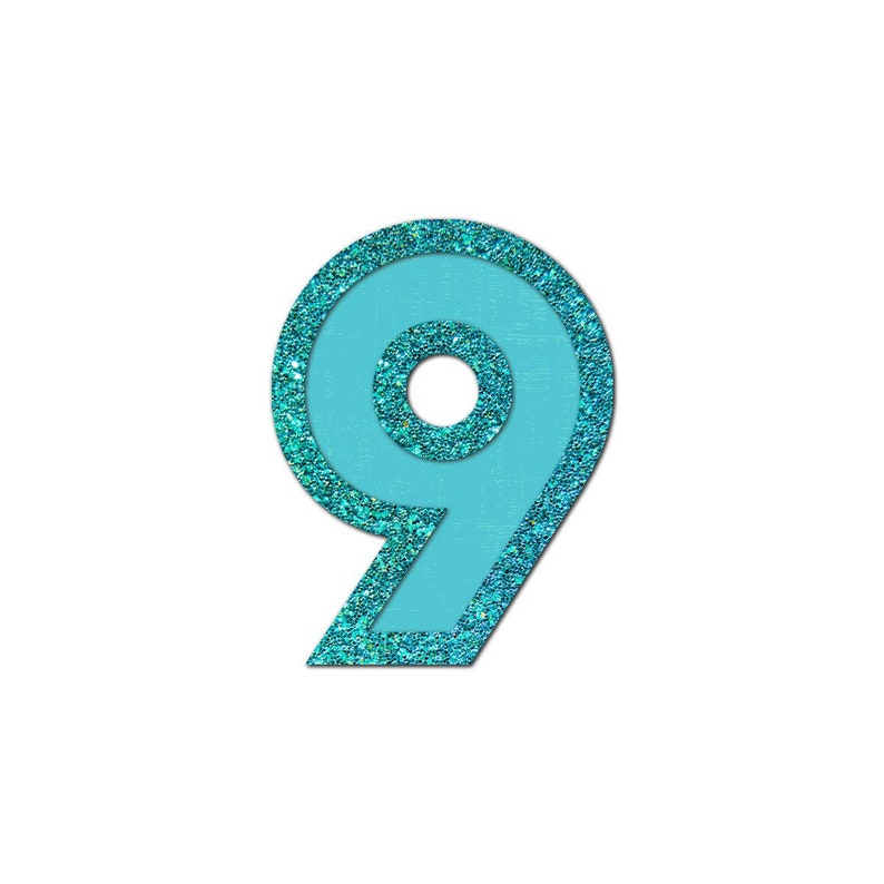 Number SVG Party Decoration Cricut Template Layered Number Cake Topper ...