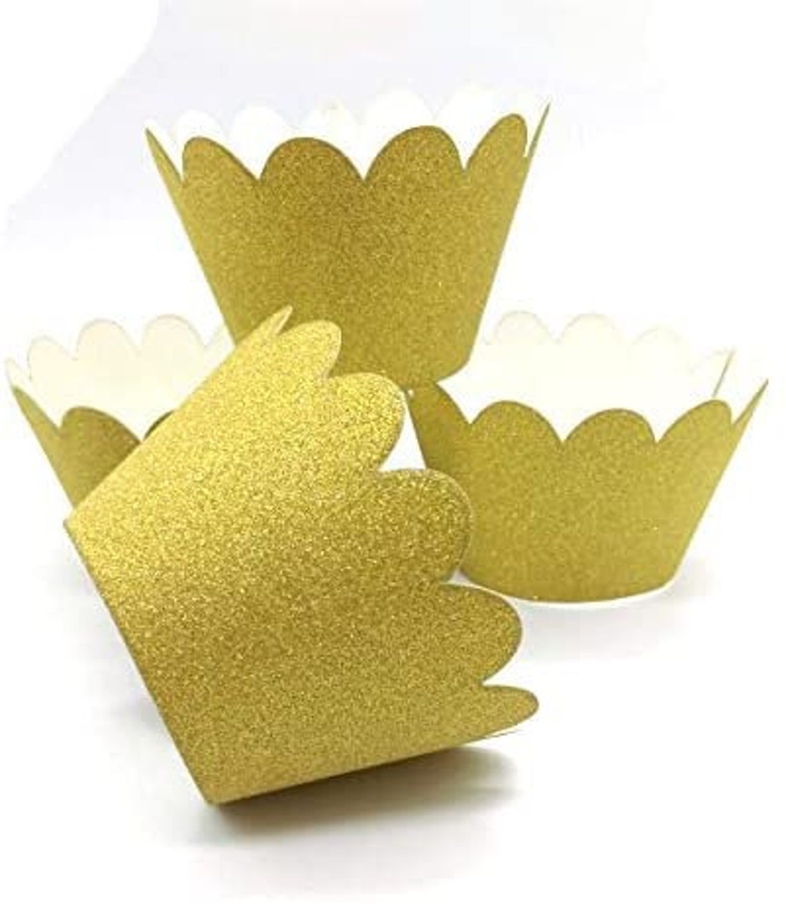 Scallop Cupcake Wrapper SVG Plantilla Digital Cut archivo para - Etsy ...